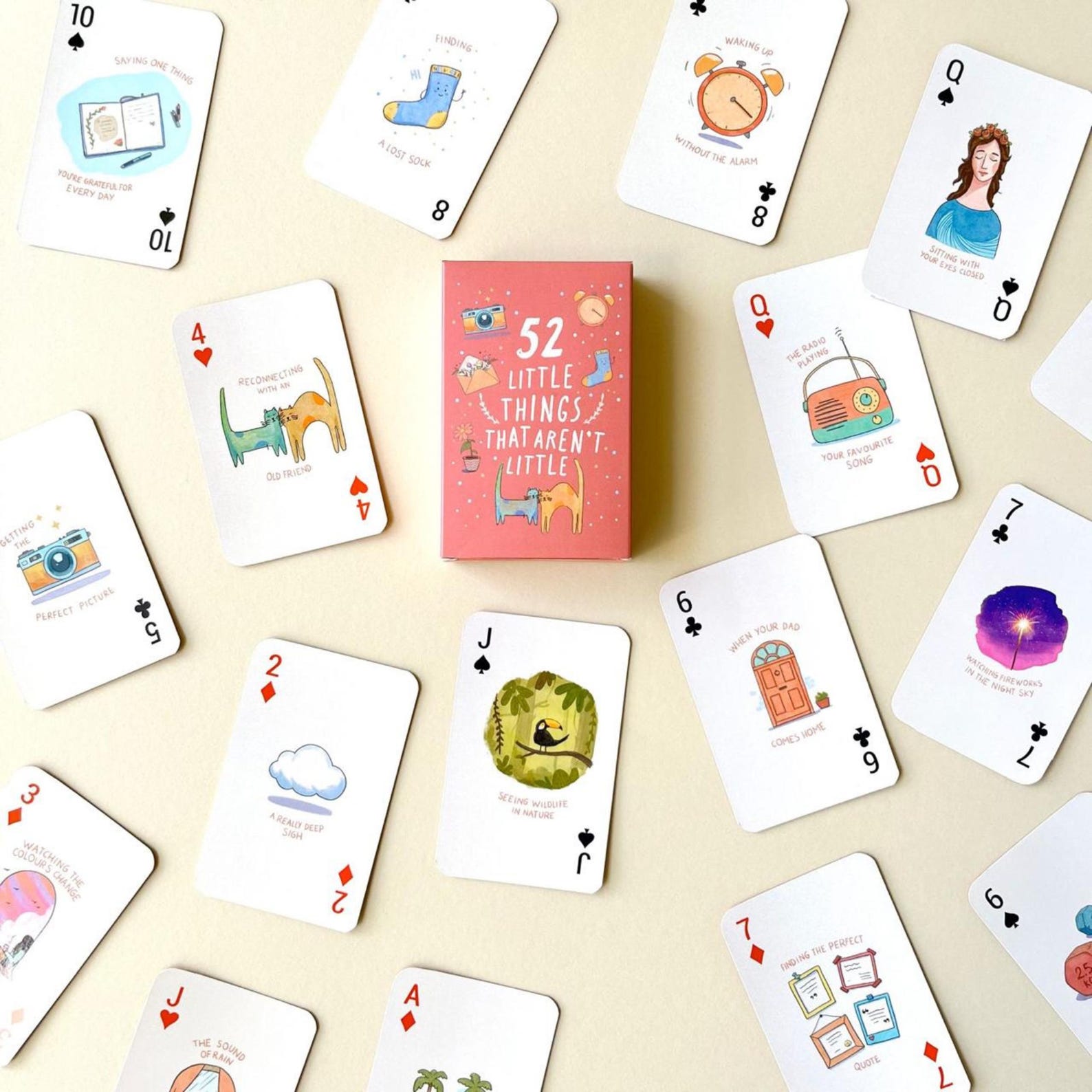 52 Little Things Playing Game | Mindfulness Deck | Unique Gift for ...