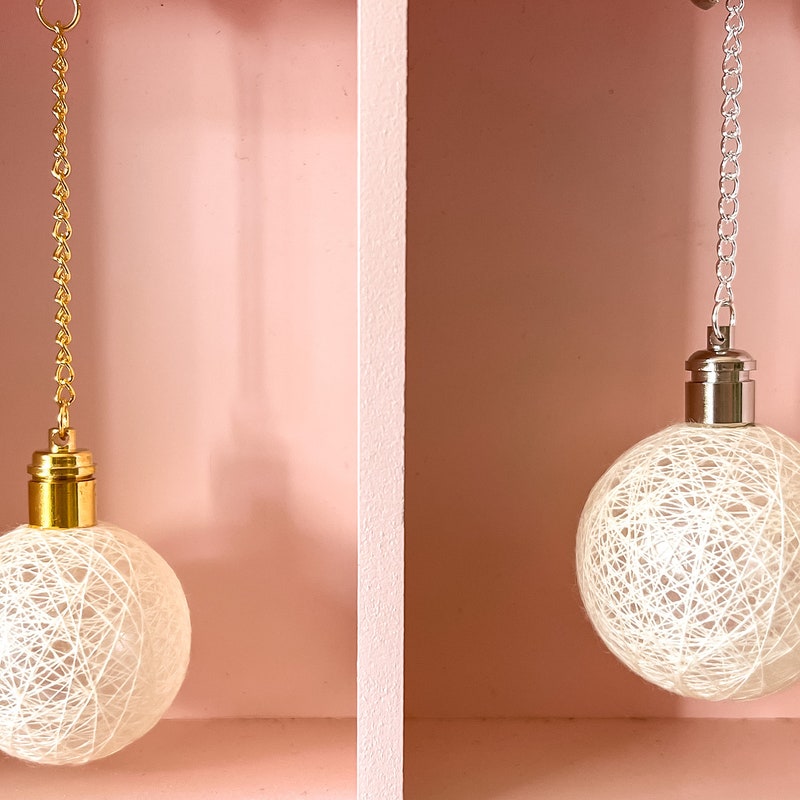 Cotton Ball Light - Etsy