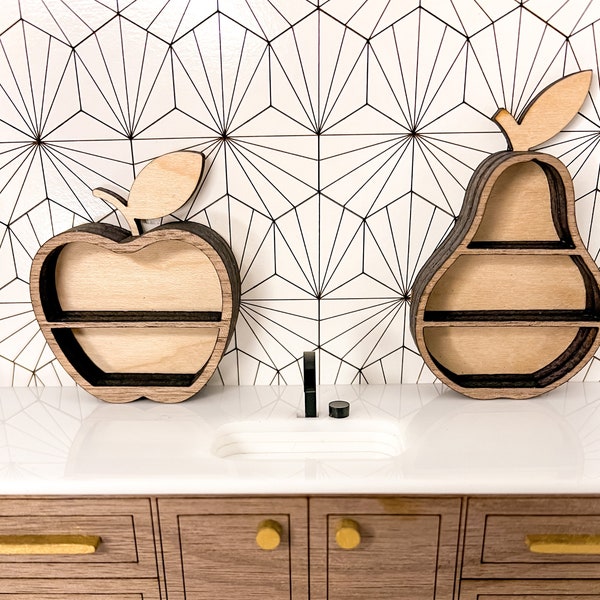 Apple Shaped Shelves - Etsy