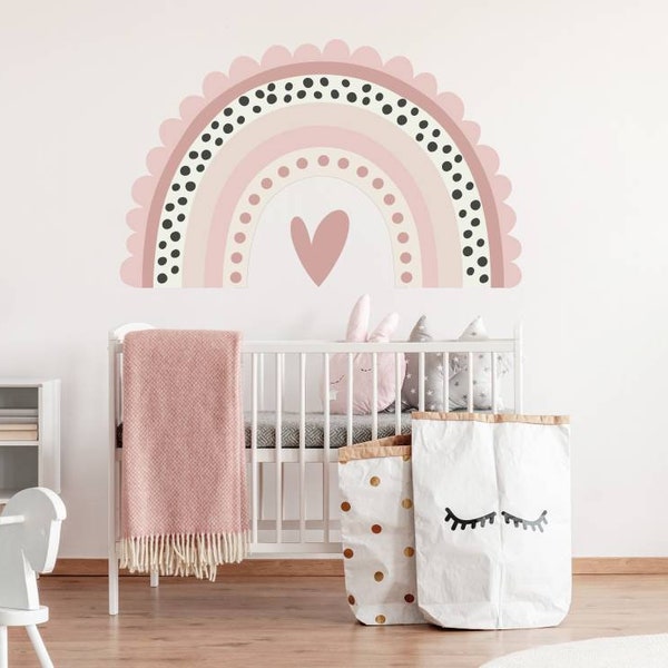 Rainbow Wall Sticker - Etsy