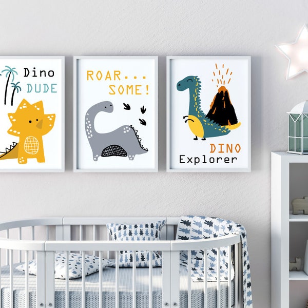 Dinosaur Posters - Etsy
