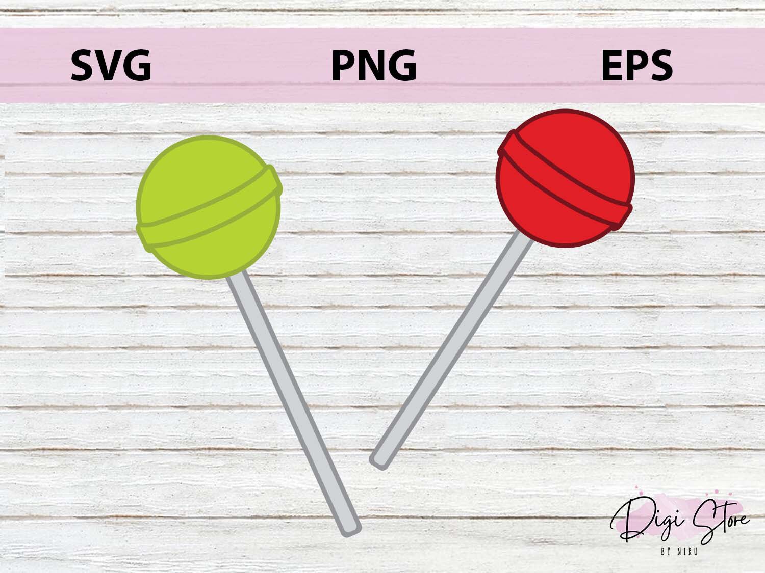 Lollipop Svg L Cute Lollipop Svg L Lollipop Svg for Cricut L Cricut Cut ...