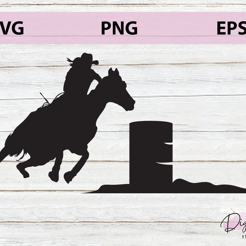 Barrel Racing Png - Etsy