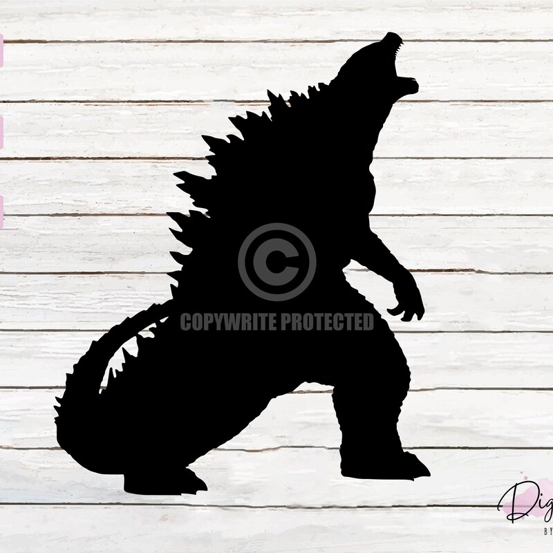 Godzilla Clip Art - Etsy