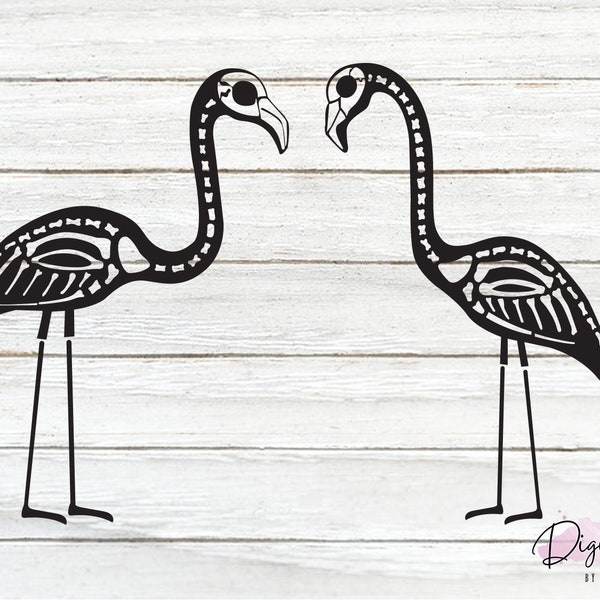 Skeleton Flamingo Png - Etsy
