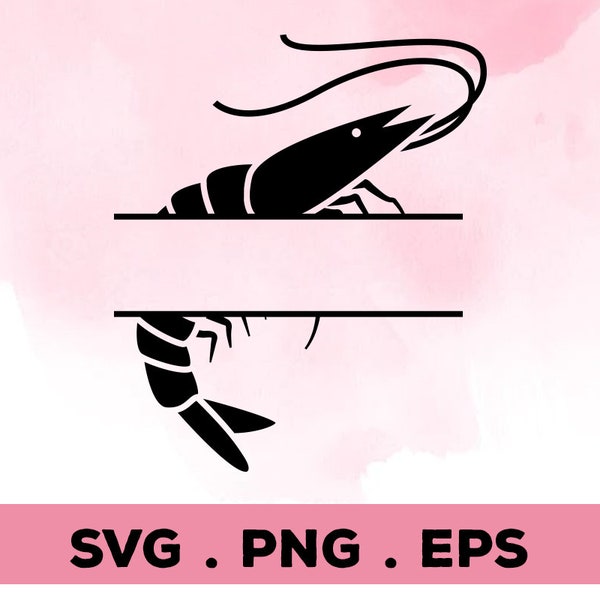 Shrimp Svg - Etsy