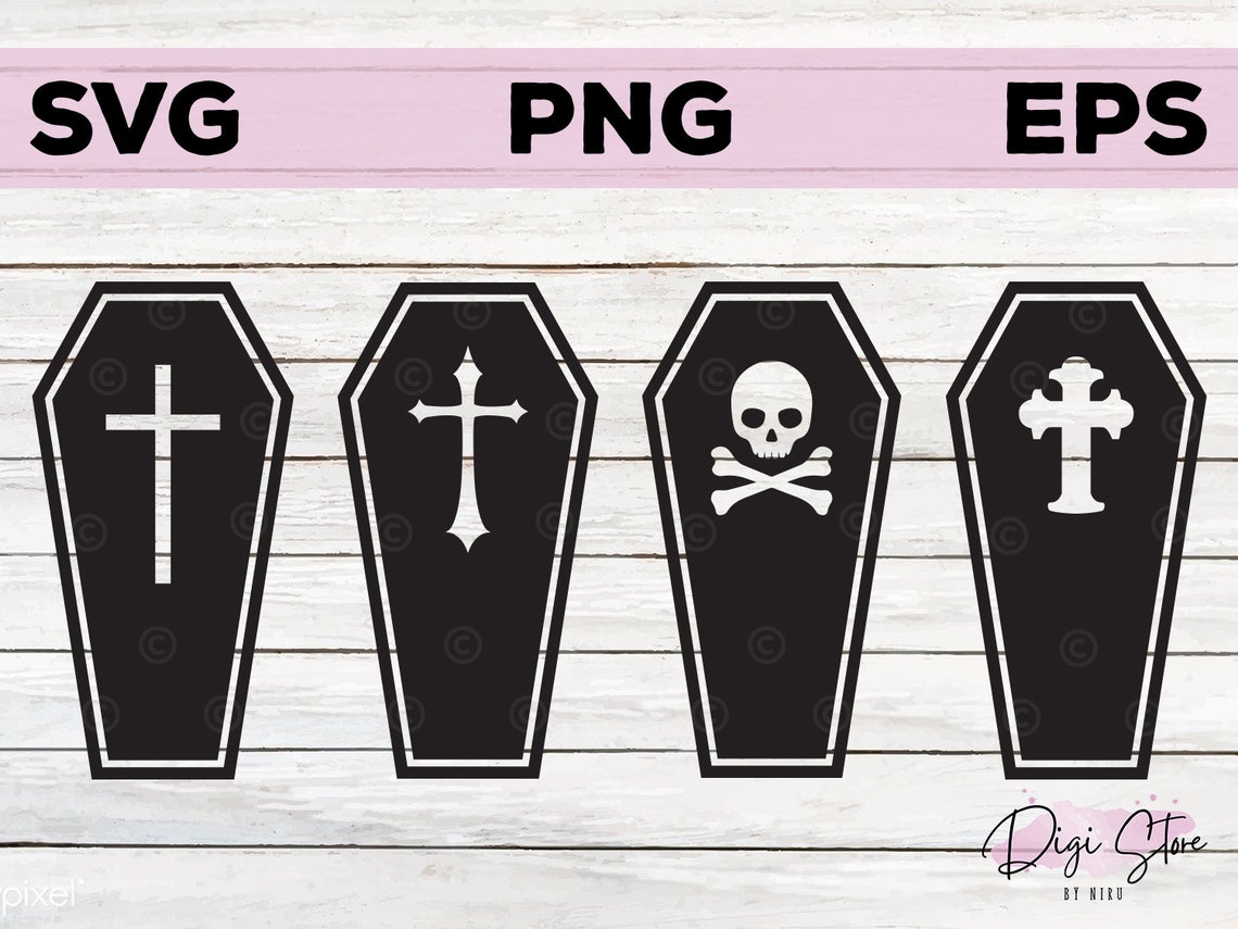 Coffin Svg Coffin Box Svg Bundle Halloween Coffin Svg Coffin Svg Bundle ...