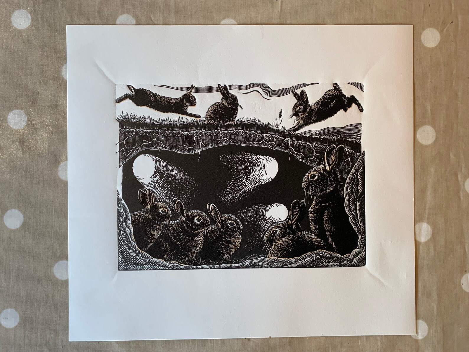 A Fluffle of Rabbits - Etsy