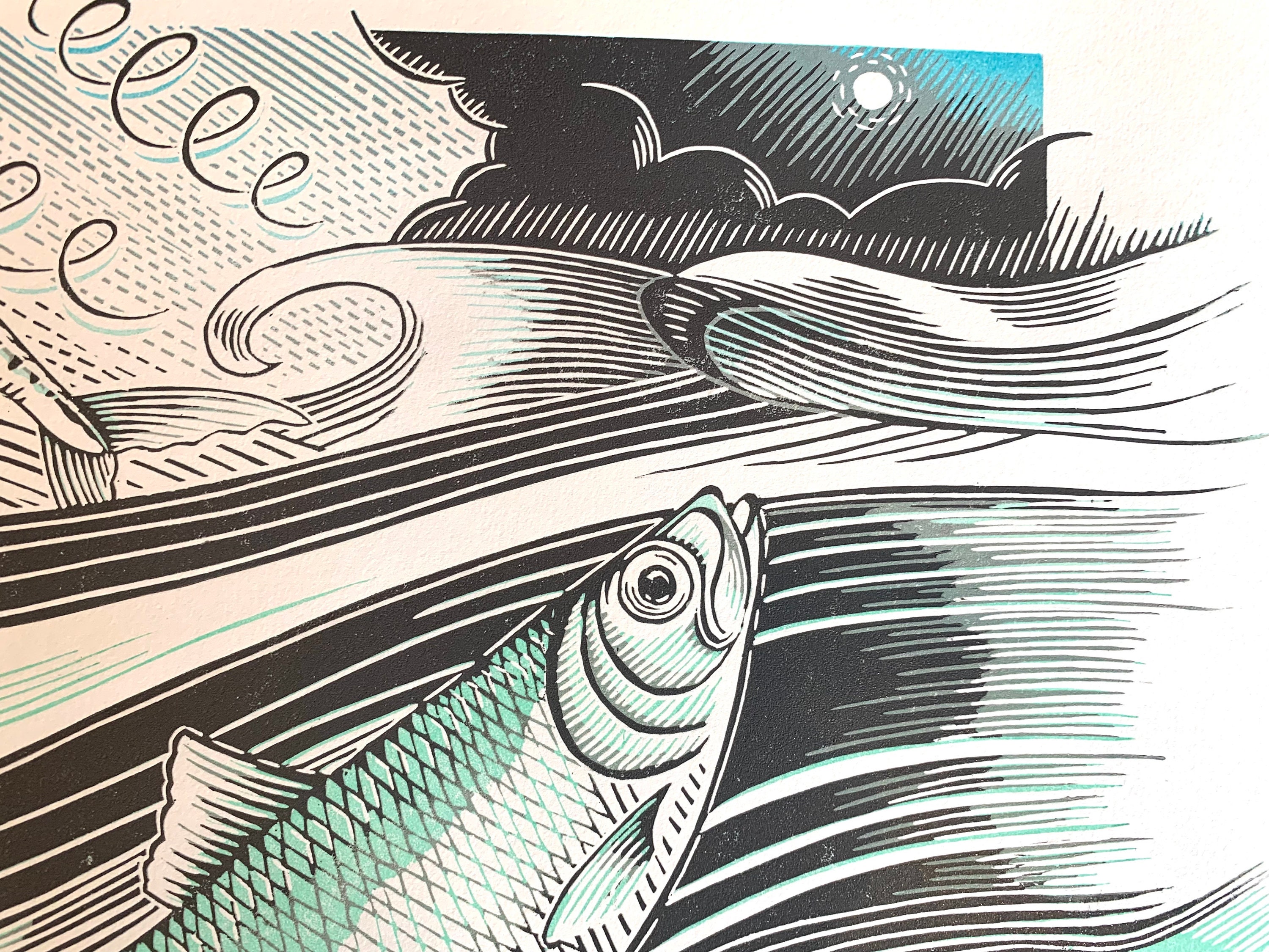Herring, Mackerel and Oyster - Etsy UK