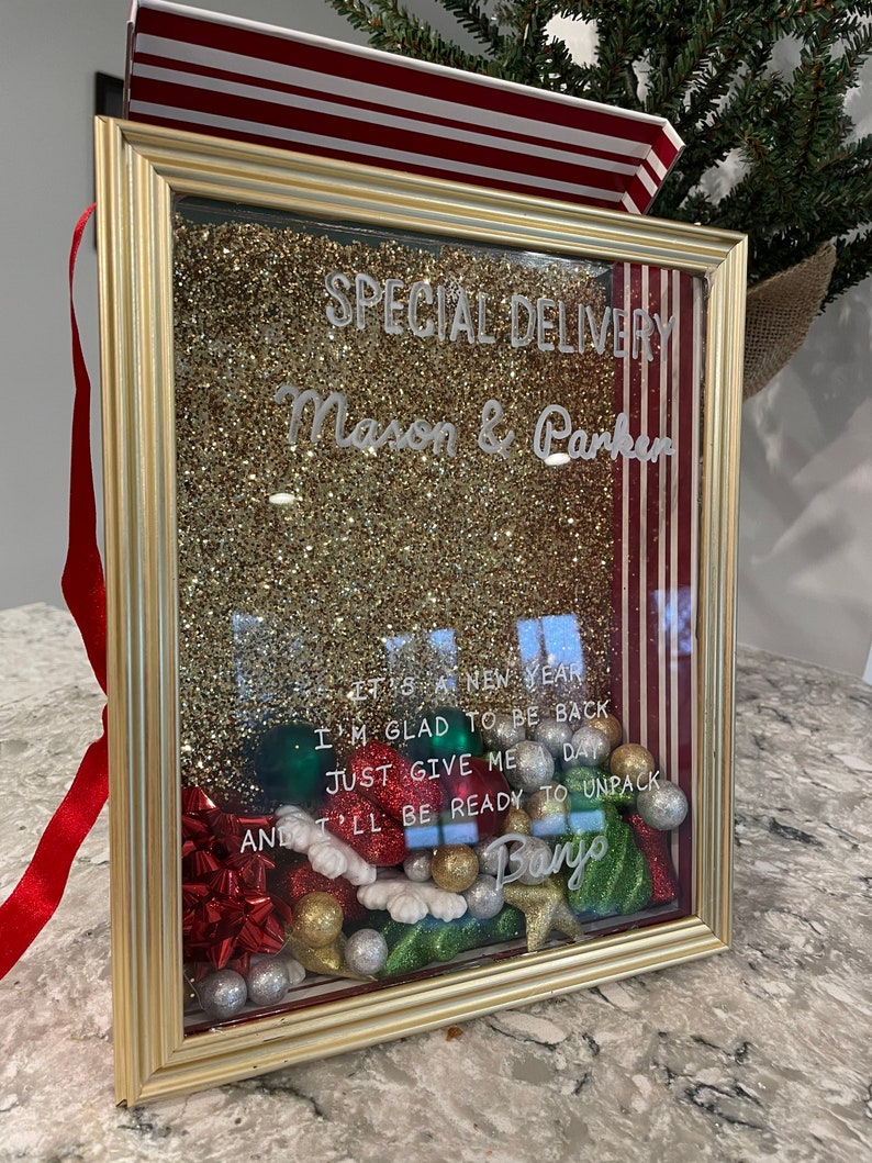 Personalized Elf Arrival Box Christmas Elf Holiday Elf - Etsy