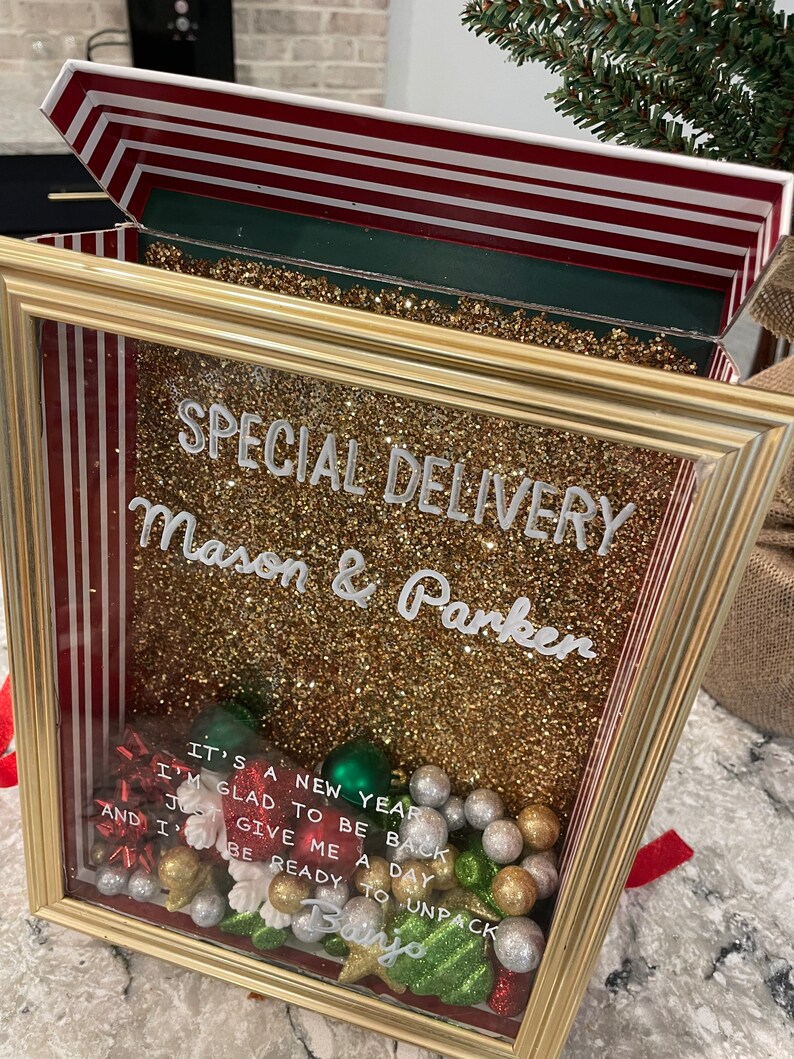 Personalized Elf Arrival Box Christmas Elf Holiday Elf - Etsy