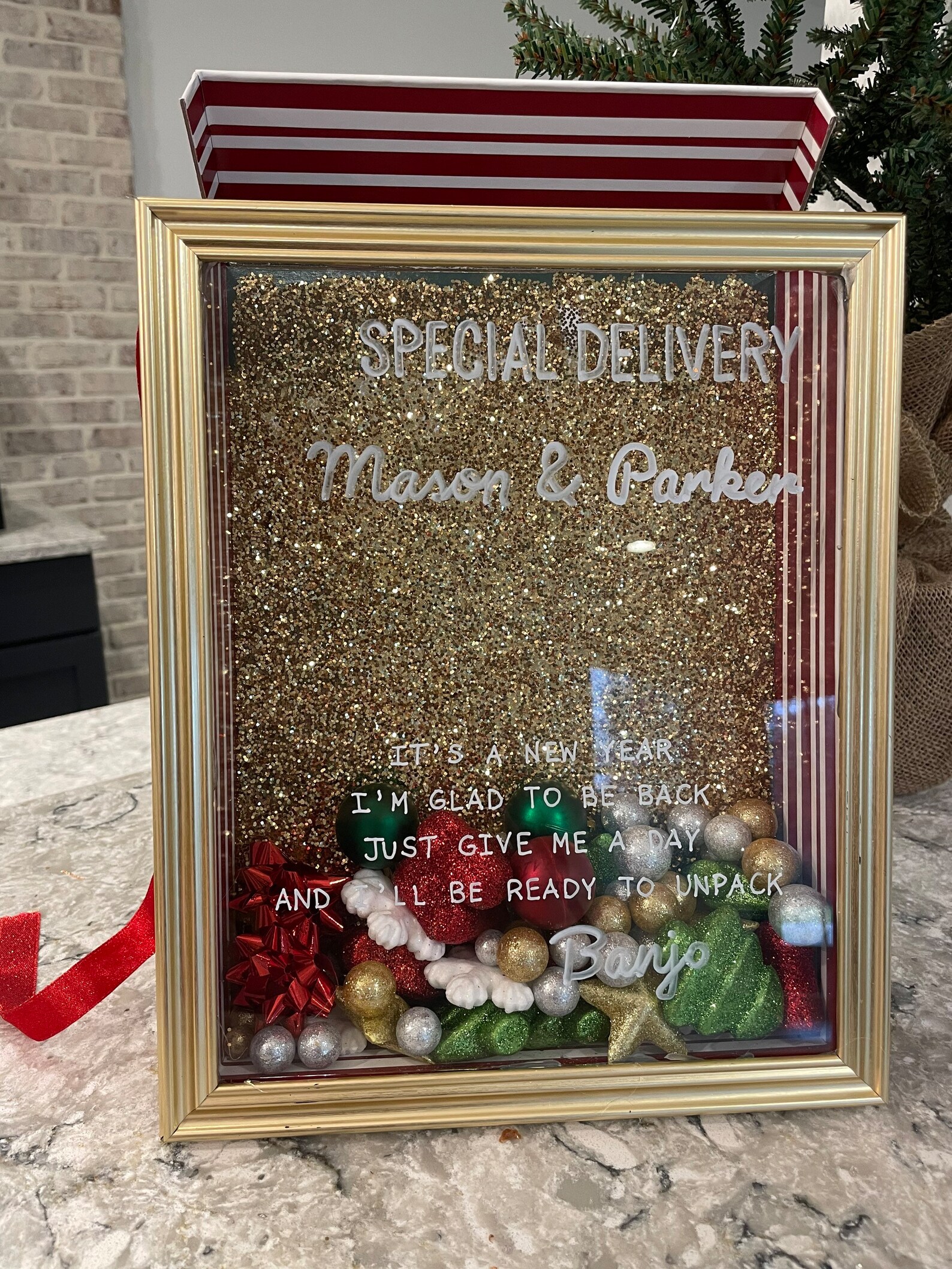 Personalized Elf Arrival Box Christmas Elf Holiday Elf - Etsy