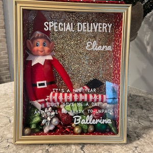 Personalized Elf Arrival Box Christmas Elf Holiday Elf - Etsy