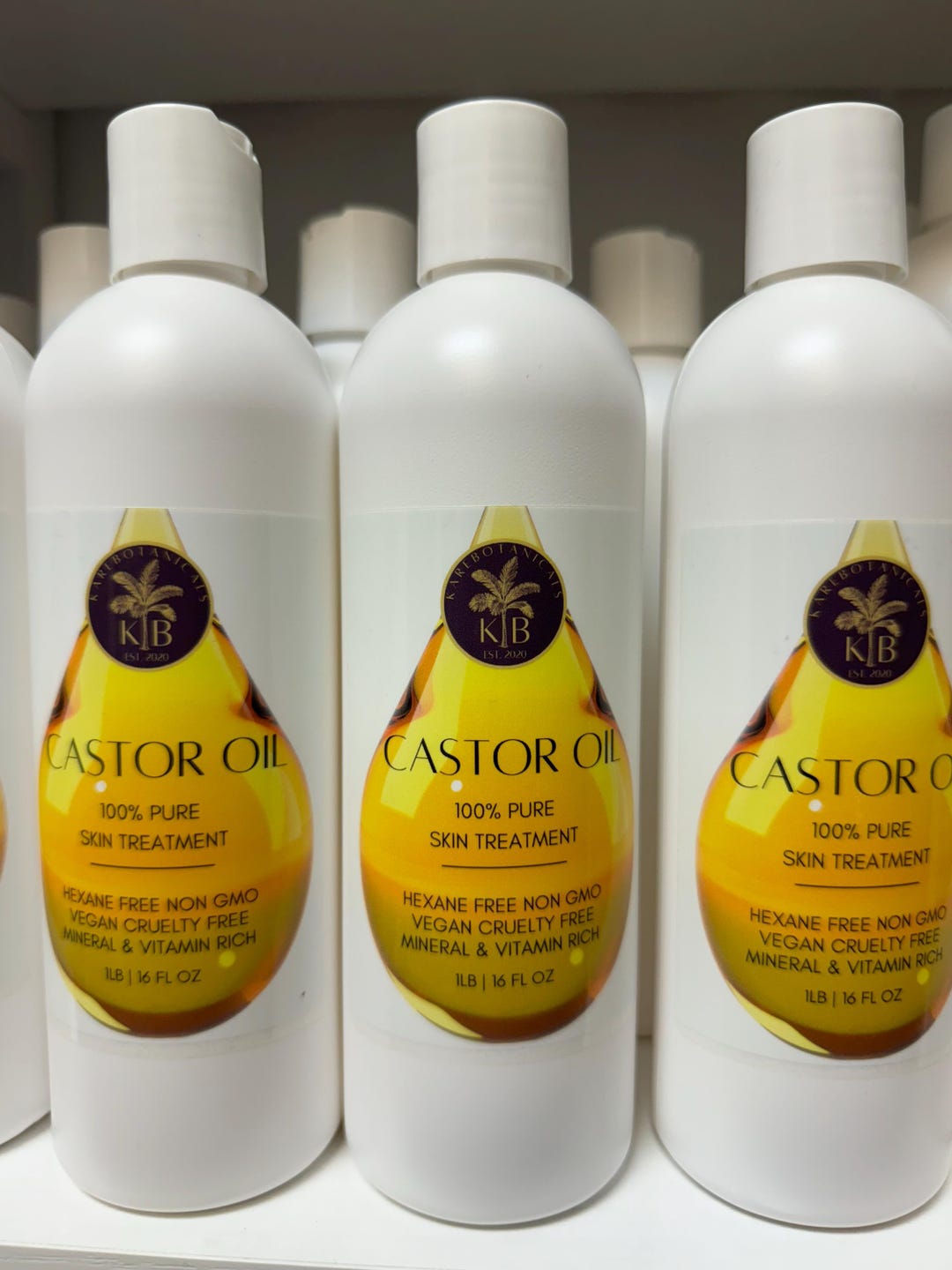 Castor Oil Virgin Hexane Free Cold Pressed - Etsy