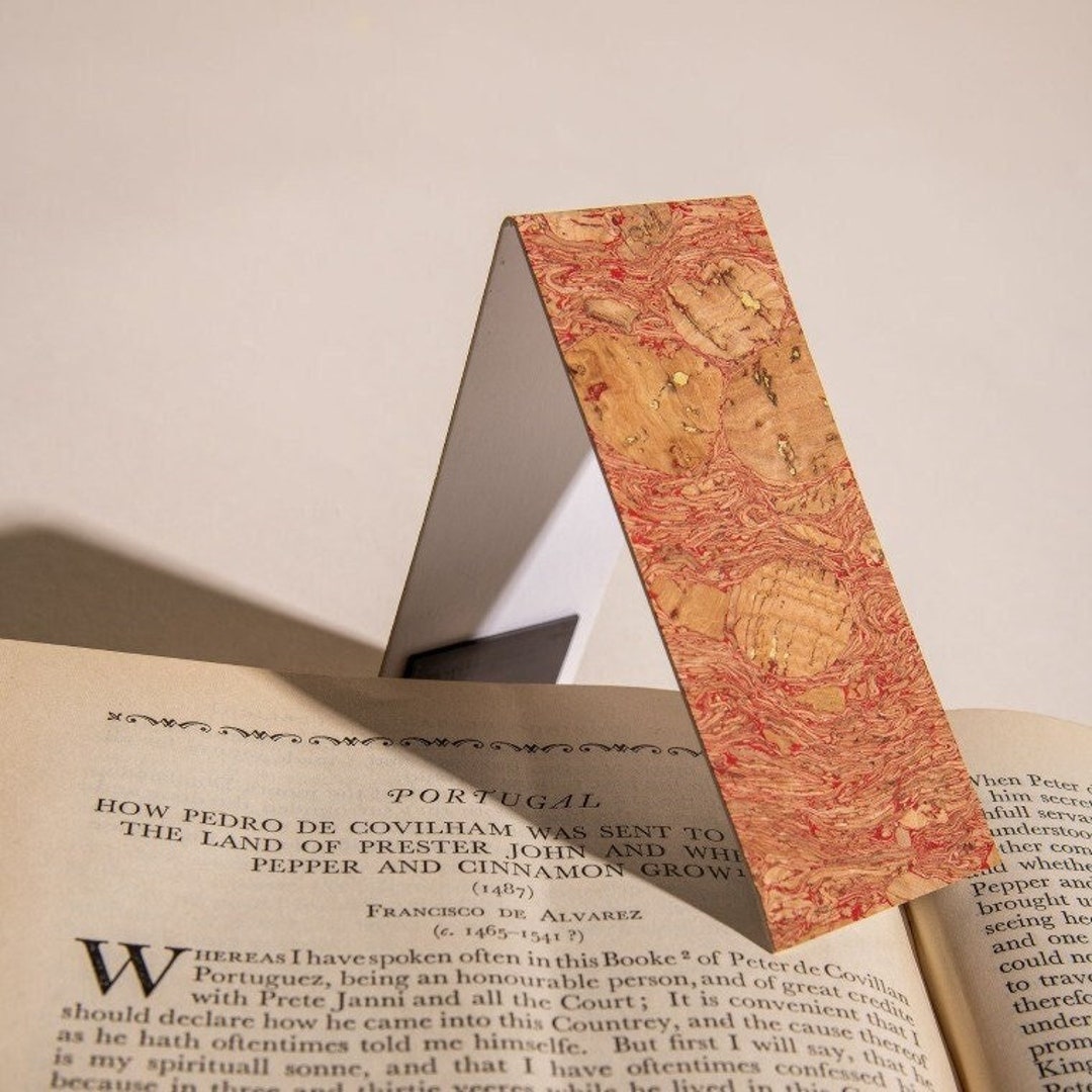 Cork Magnetic Bookmark natural Cork Vegan Leather Bookmark, Teacher ...