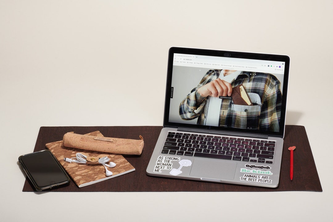 Cork Desk Mat natural Desk Mat, Laptop Soft Mat, Mousepad, Desk ...