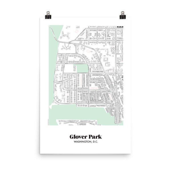 Dmv Map Wall Art - Etsy