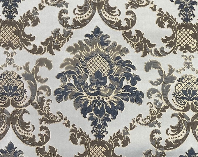 Damask Fabric Rococo Serpentine 1f by Muhlenkott Victorian Era Red Foil ...