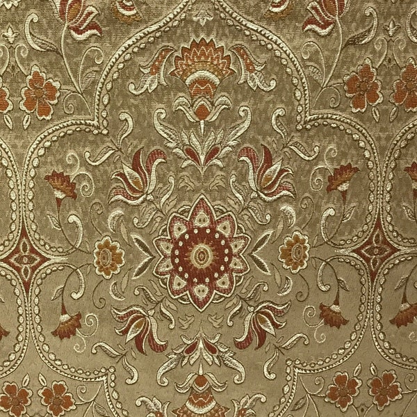 Vintage Upholstery Fabric - Etsy