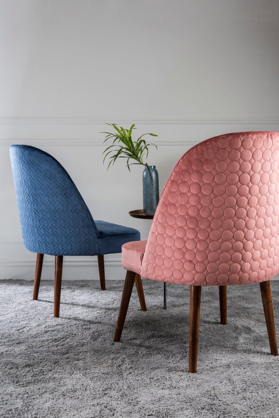Quilted velvet chair store