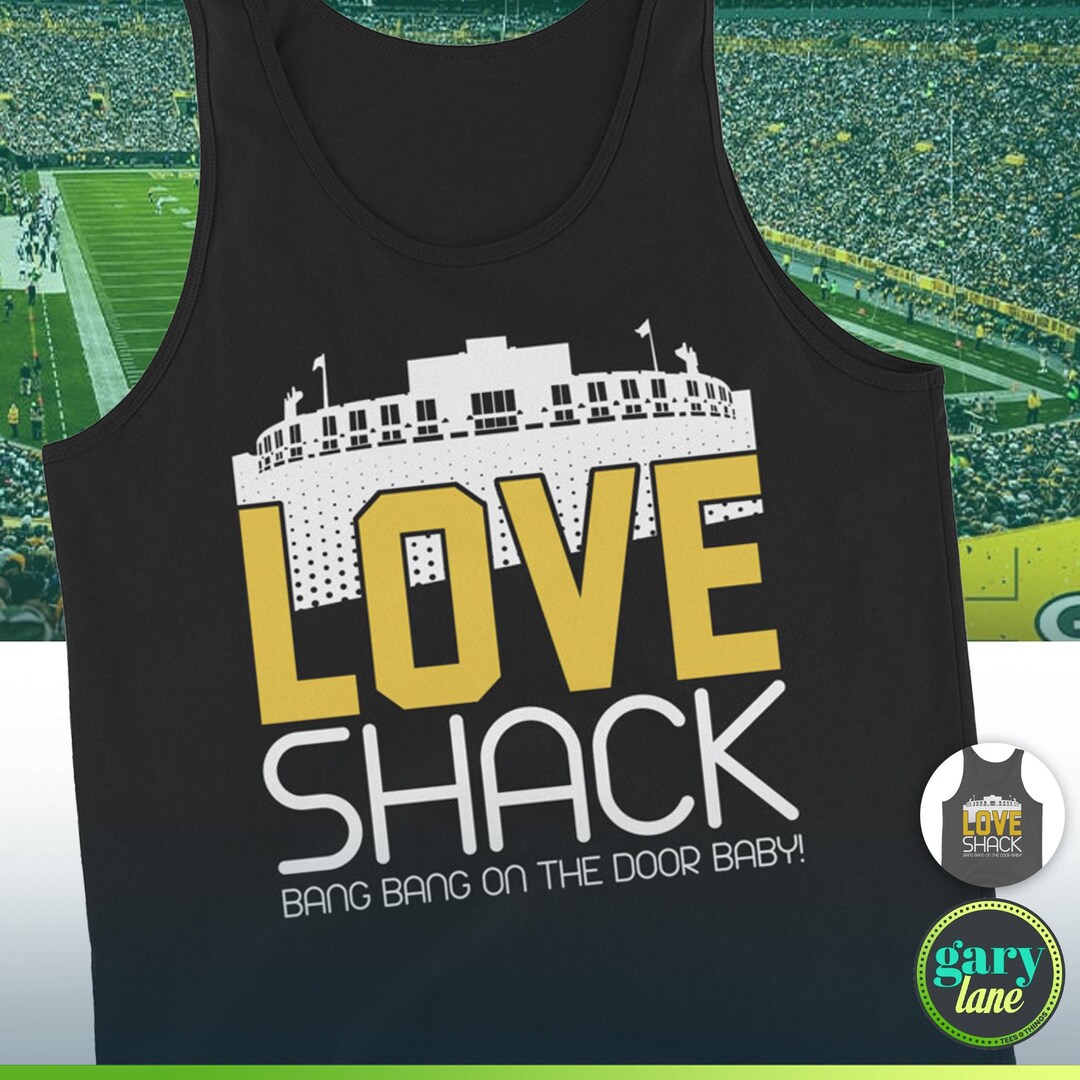 Jordan Love Quarterback Love Shack Packers Tank Top, Lambeau Field ...