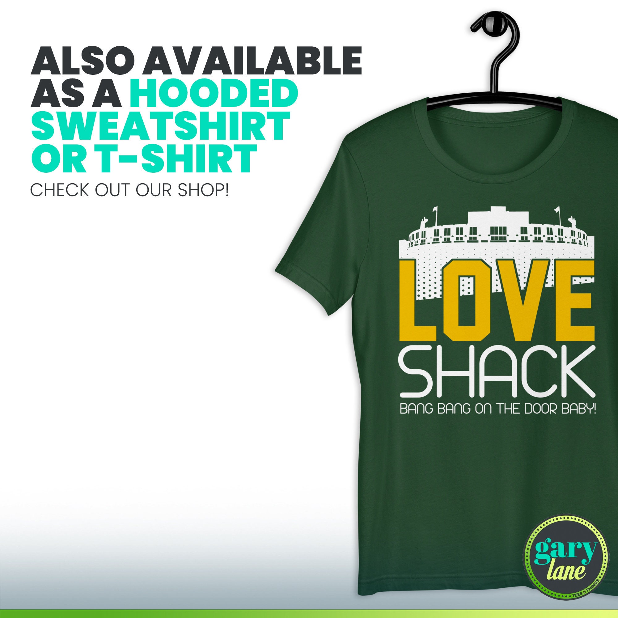 Jordan Love Quarterback Love Shack Lambeau Field Crew Neck Sweatshirt ...