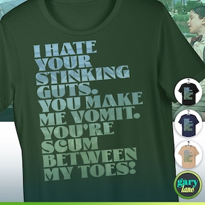 Little Rascal Alfalfa Darla Boat Scene T-shirt, I Hate Your Stinking ...