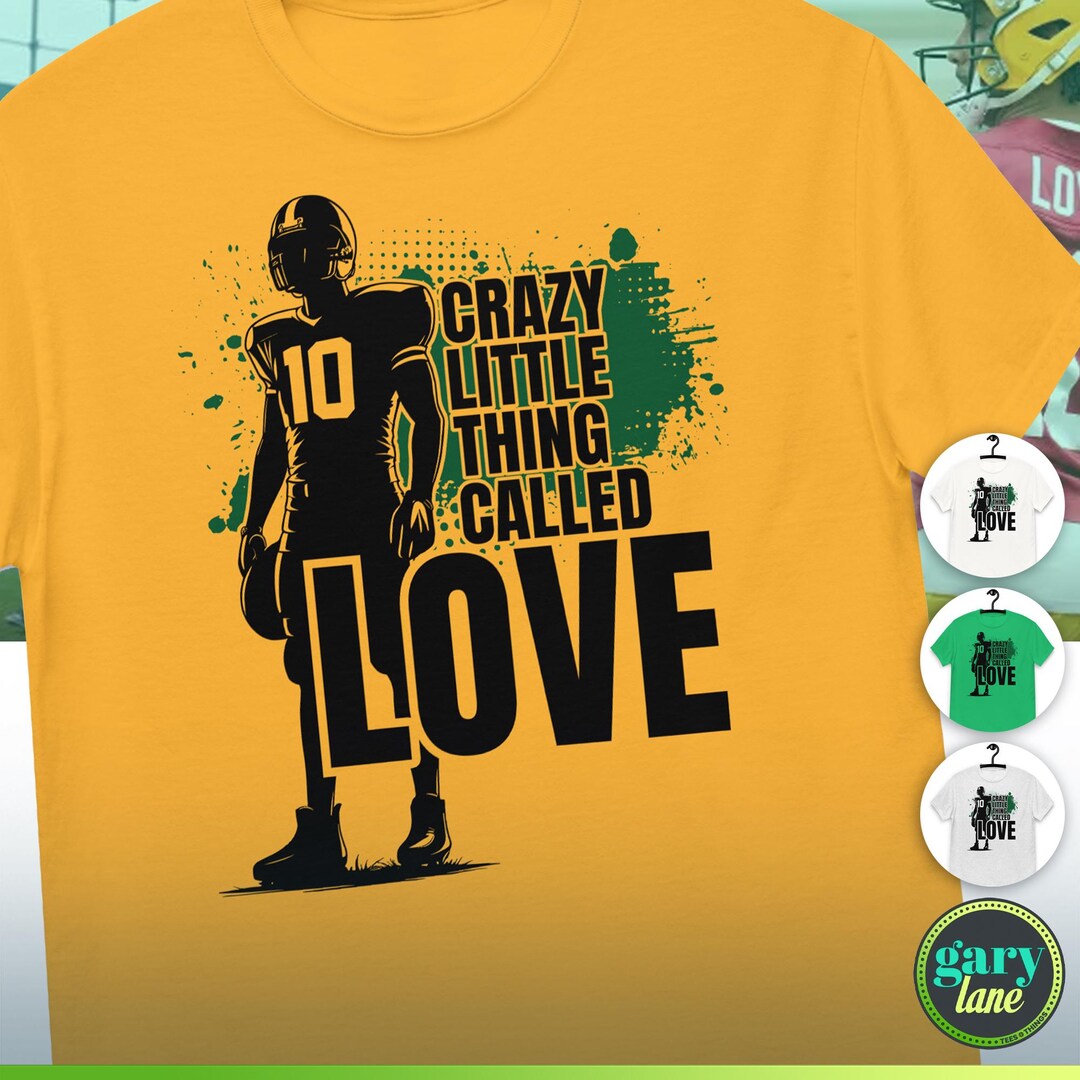 Jordan Love Fan Packers Football Shirt, Crazy Little Thing Called Love ...