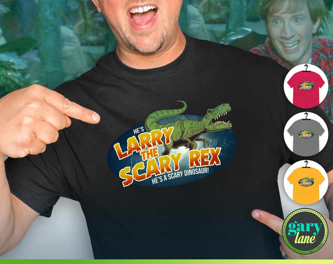 Clifford Martin Short Shirt Larry the Scary Rex Steffen - Etsy