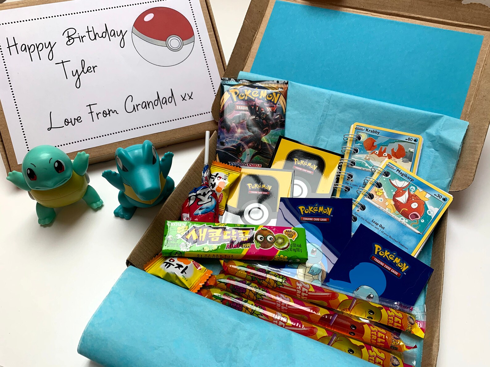Pokémon Gift Box Includes a Pack of Cards Birthday Gift | Etsy UK