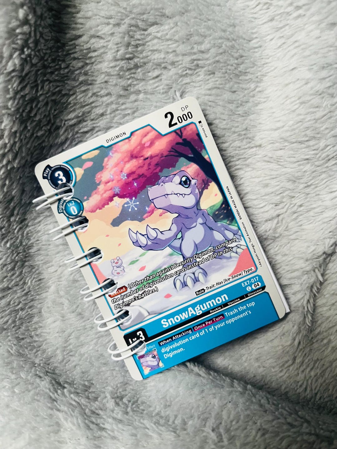 Snowagumon Digimon Notebook/pocketbook. Ideal for Gift, Stocking Filler ...