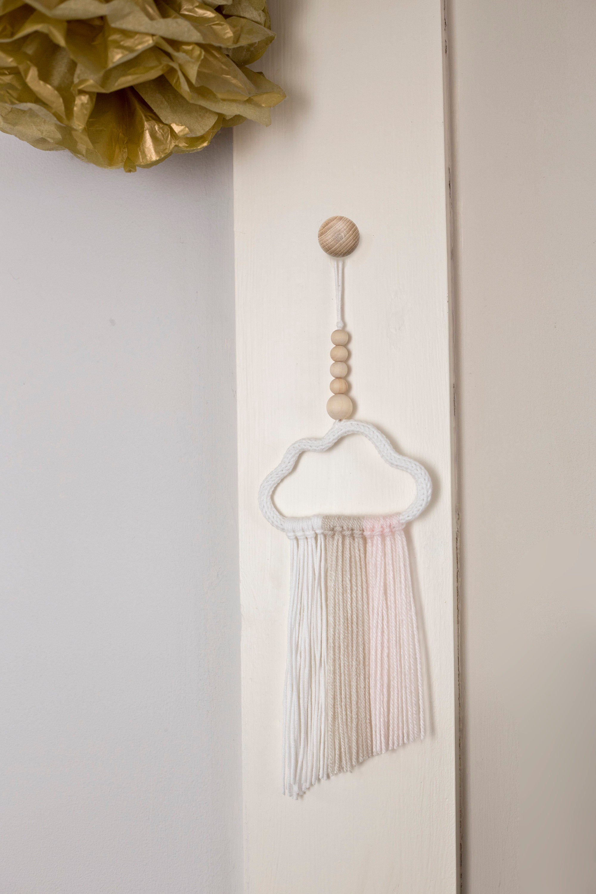 Cloud wall hanging nursery nursery decor playroom kids | Etsy