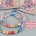 DIY Friendship Bracelet Kit Custom Letter Bracelets Set of 2 Make Your ...
