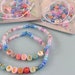 DIY Friendship Bracelet Kit Custom Letter Bracelets Set of 2 Make Your ...