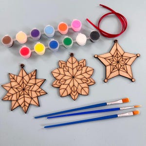 Parol Ornaments DIY Kit | Set of 3 Parols | Paint Your Own Christmas ...