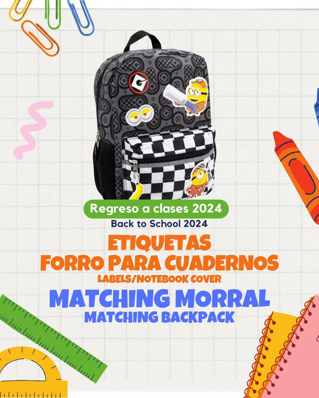 MINIONS School Labels - Notebook Cover | Labels | Notebook Cover ...