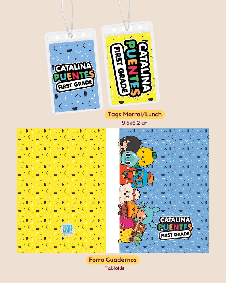 TOCA LIFE WORLD Toca Boca School Labels - Notebook Cover | Tags ...