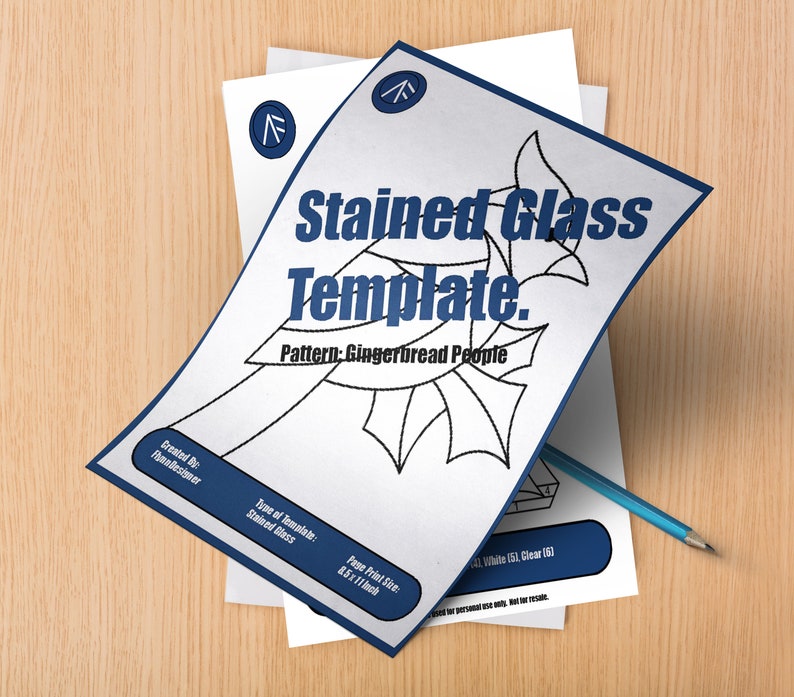 Stained Glass Blue Jay, Digital Template/ Pattern - Etsy