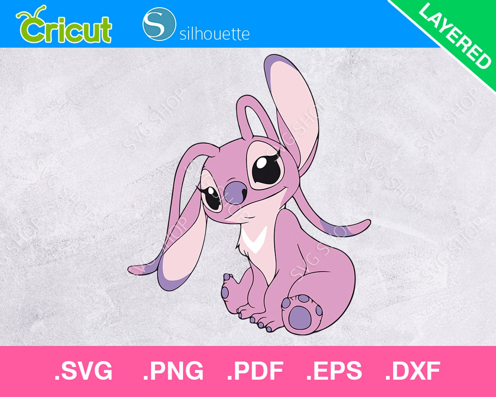 Angel Lilo And Stitch SVG Angel Lilo And Stitch SVG