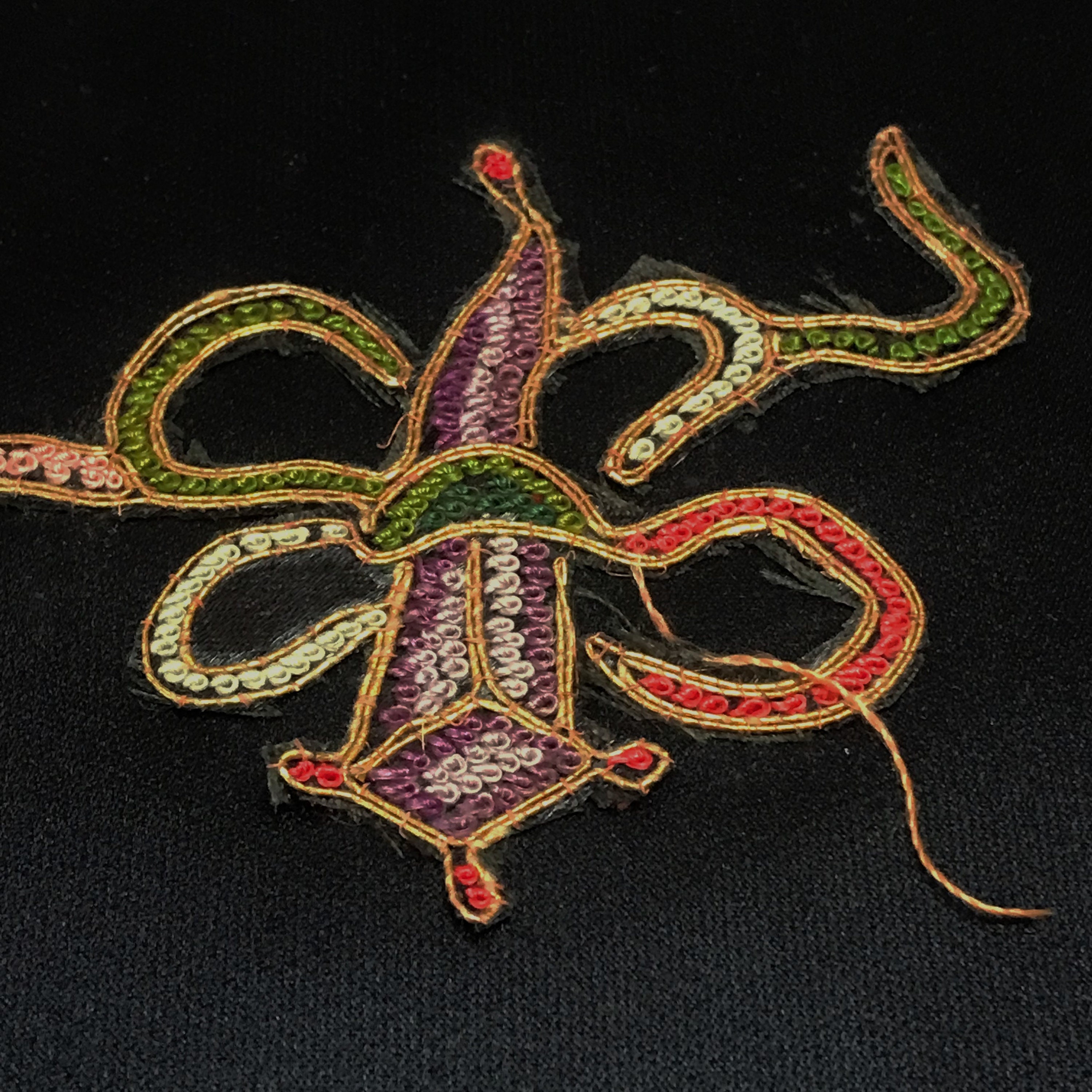 Chinese Embroidery Peking Knot Forbidden Stitch - Etsy