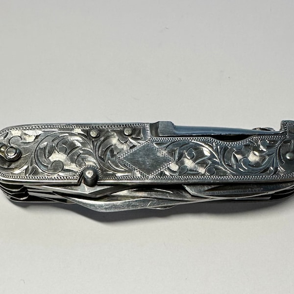 Silver Pocket Knife - Etsy