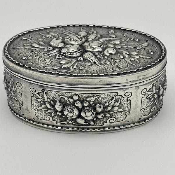 Silver Repousse - Etsy