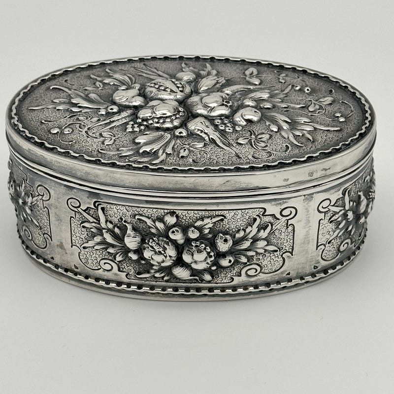 Silver Repousse - Etsy