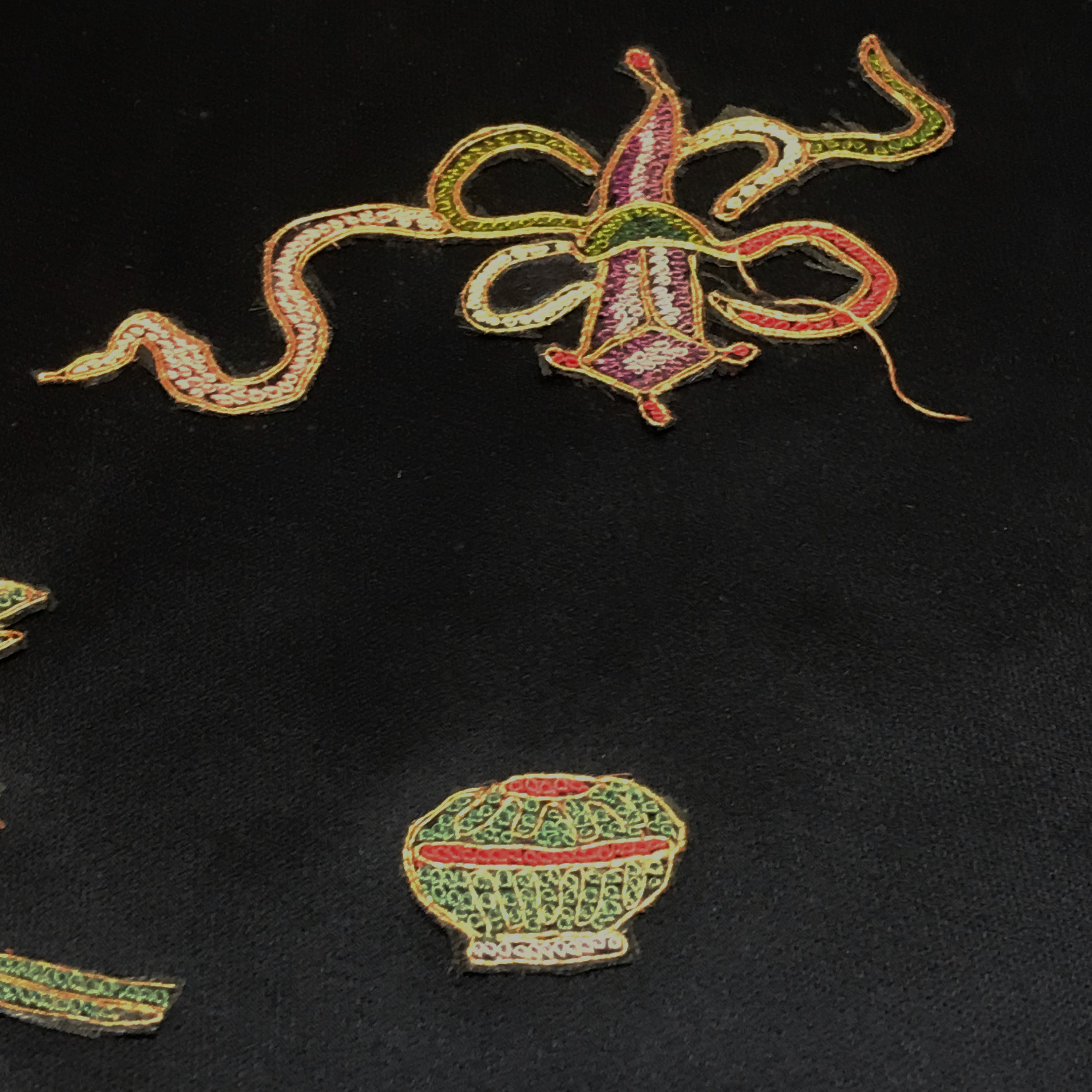 Chinese Embroidery Peking Knot Forbidden Stitch - Etsy