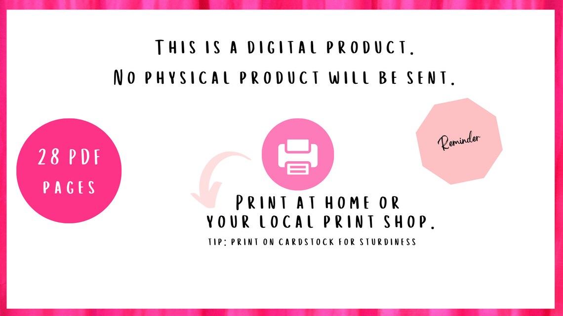 Hot Pink Prayer Board, Prayer Board Kit, Printable Prayer Board, Church ...