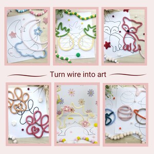 Knitted Wire Art Course: Beginner to Advanced (digital PDF Download - Etsy