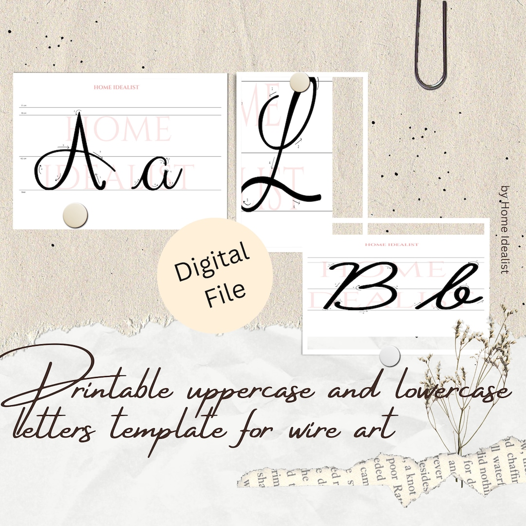 Uppercase I Template