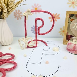 Knitted Wire Art: Standing Letter Templates (digital Download) - Etsy