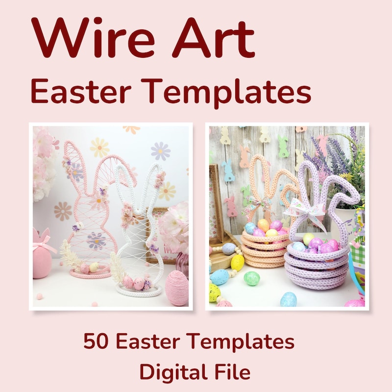 Easter Wire Baskets - Etsy