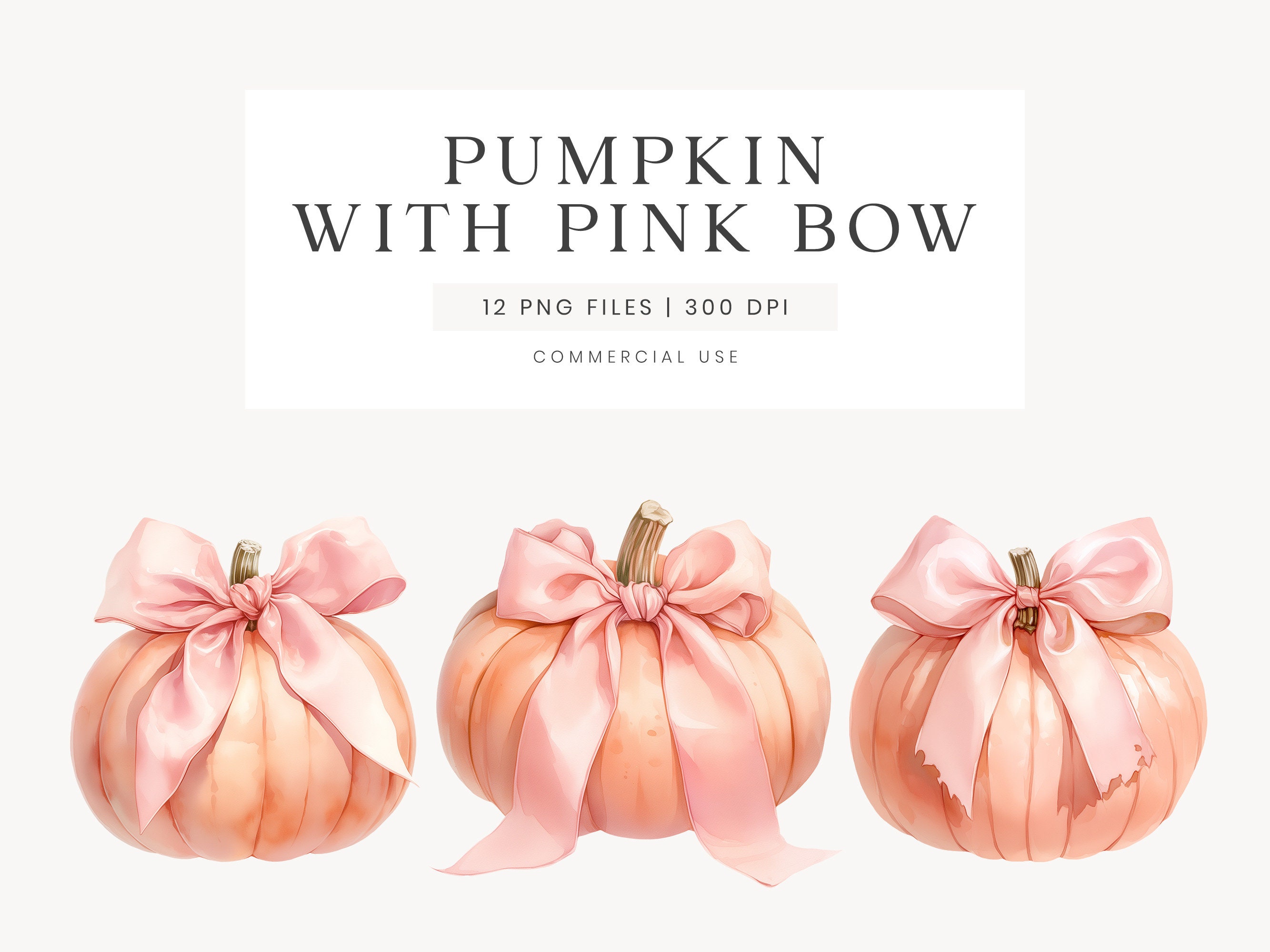 Pumpkin With Bow Clipart, Pink Bow Clipart, Halloween Bow PNG ...